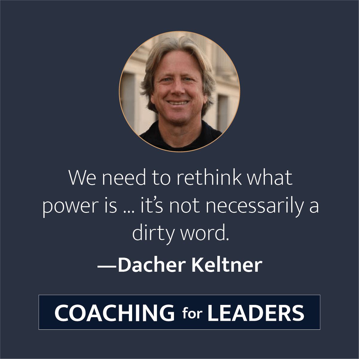 Use Power for Good and Not Evil – Coaching for Leaders