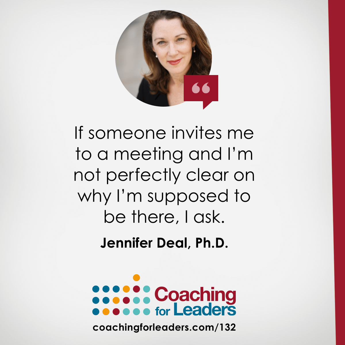 132: How Improve The Quality Of Your Connectedness with Jennifer Deal ...