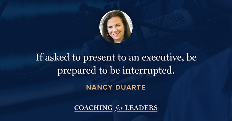 The Way to Influence Executives – Coaching for Leaders