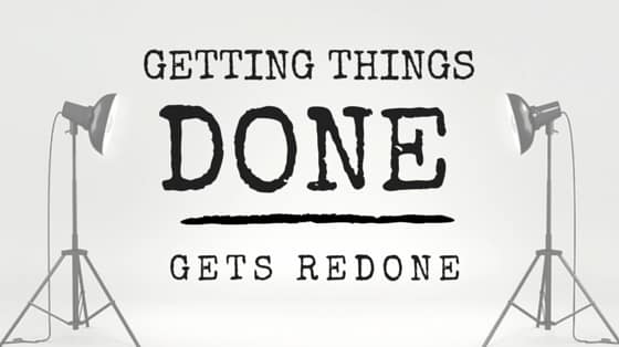 getting on with things