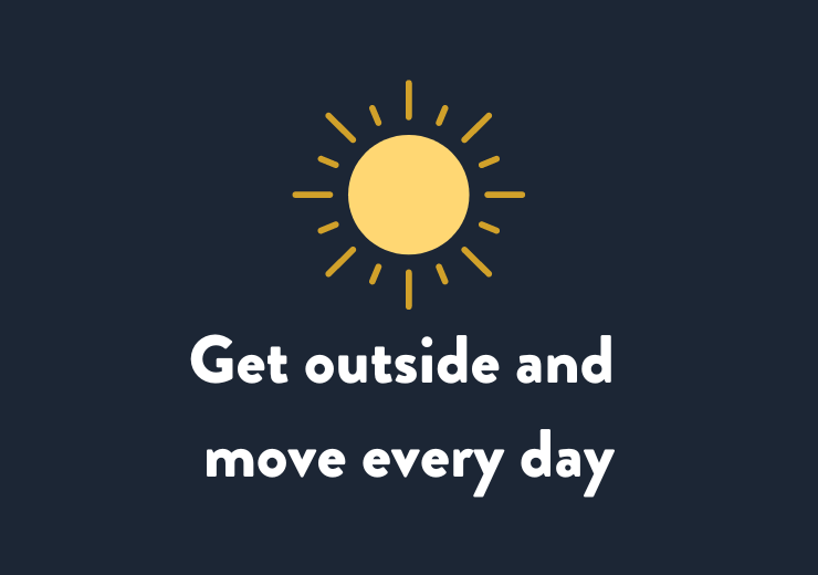 Get outside and move every day – Teaching in Higher Ed