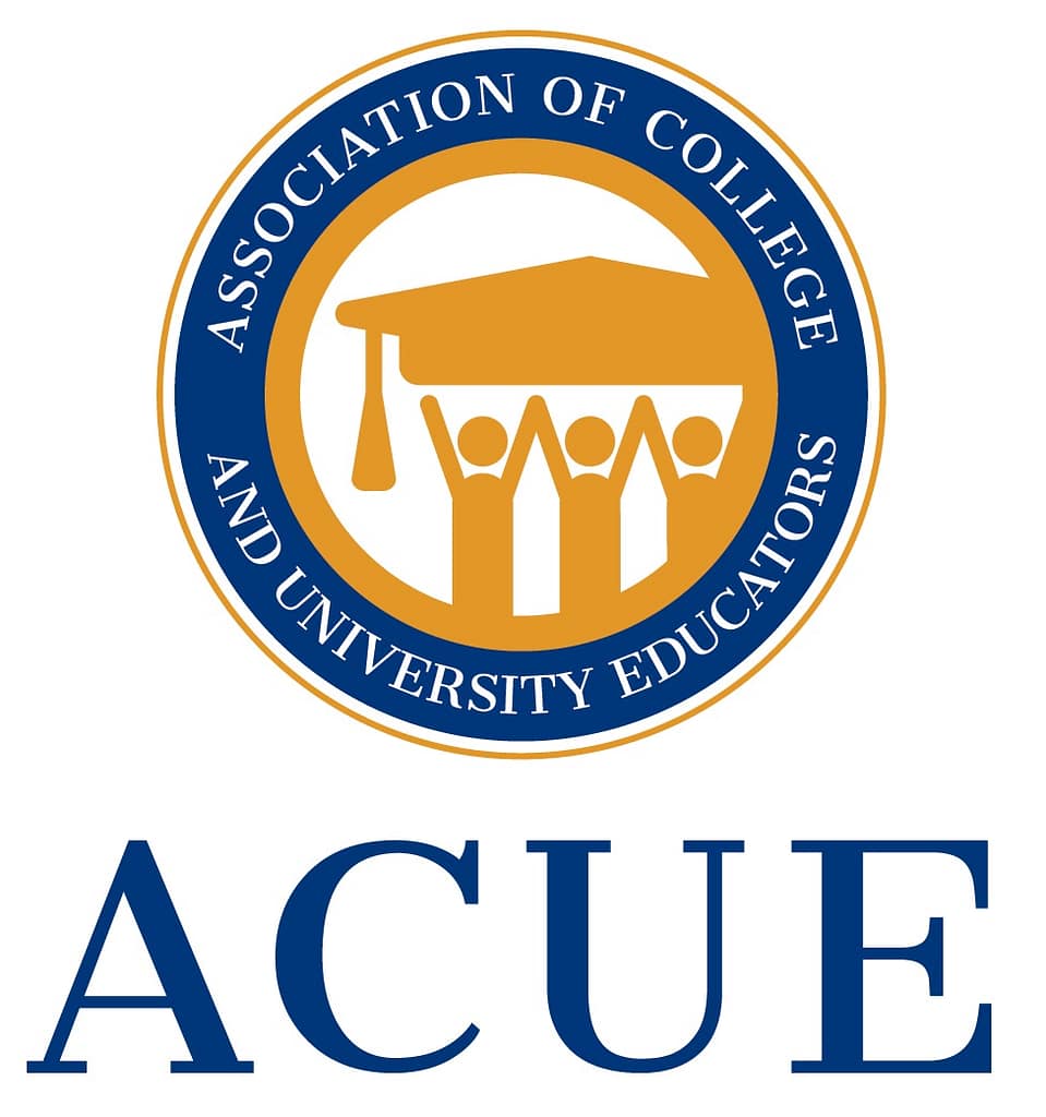 ACUE Partnership – Teaching in Higher Ed